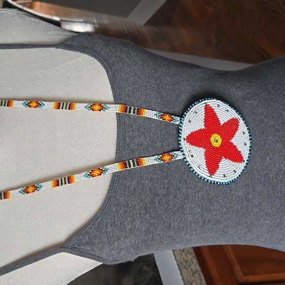 Hand Crafted | Jewelry | Vintage Handcrafted Beaded Native American ...